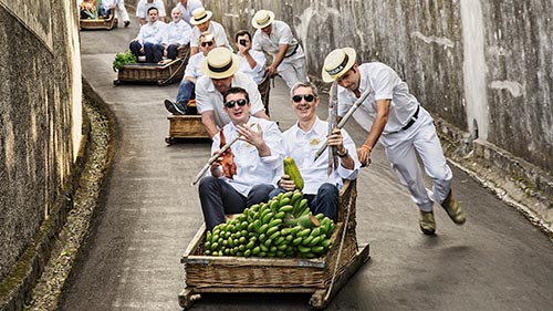 Madeira's traditional Monte Wicker Basket Rides are now more expensive
