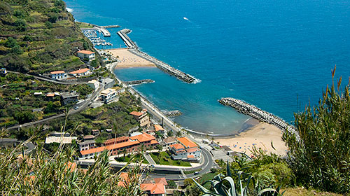 Die Gemeinde von Calheta, Madeira Insel