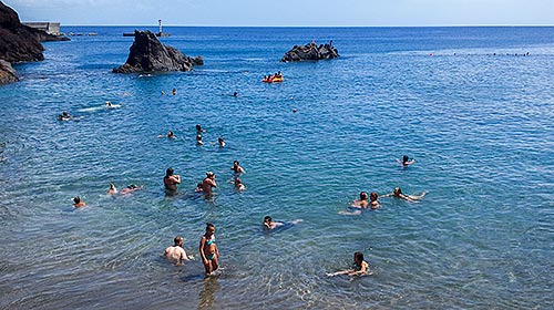 Praia da Prainha em Caniçal, Machico, Madeira
